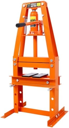 6 Ton Hydraulic Press, 6 Ton Benchtop Hydraulic A-Frame Shop Press with ...