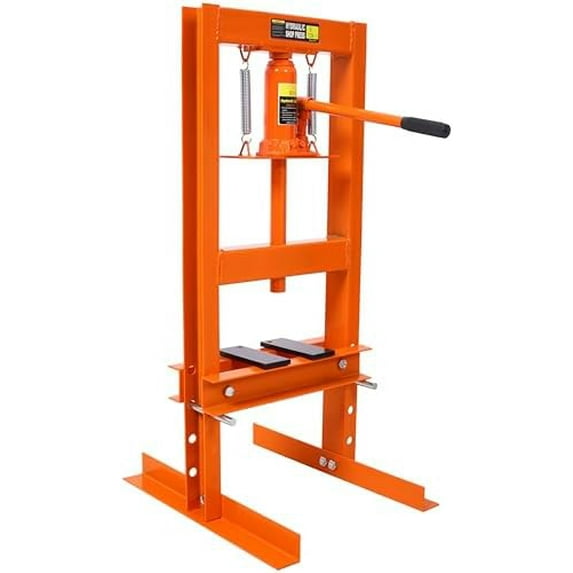6 Ton Hydraulic Press, Benchtop Hydraulic Shop Press, H-Frame Garage ...