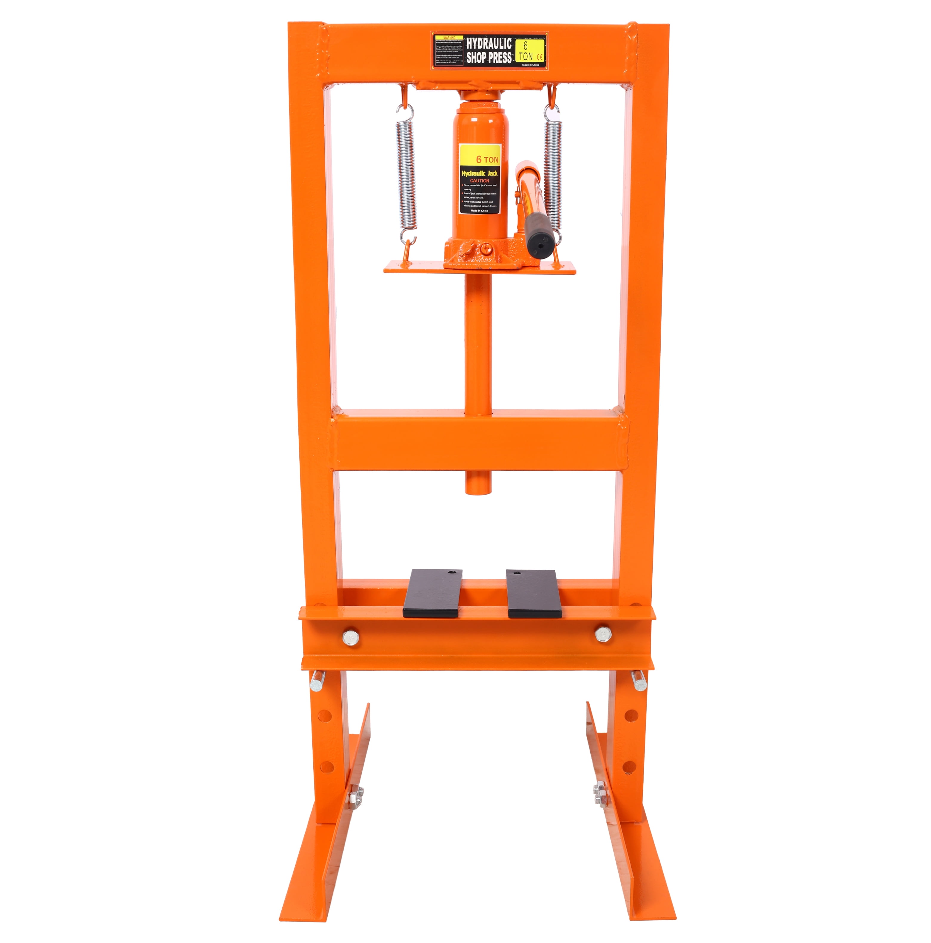6 Ton Hydraulic Press - Benchtop Shop Press, H-Frame Floor Press with ...