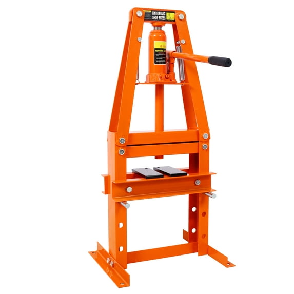6 Ton Hydraulic Shop Press - Benchtop A-Frame Press with Plates ...