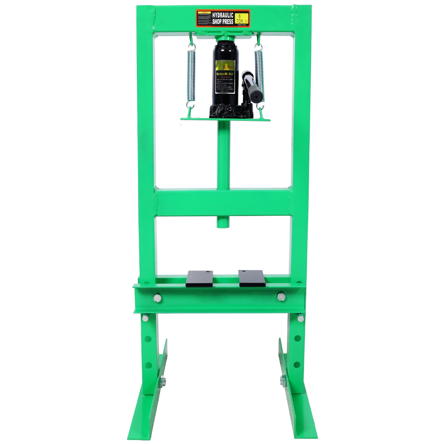 6 Ton Hydraulic Shop Press, Benchtop H-Frame Garage Floor Press with ...