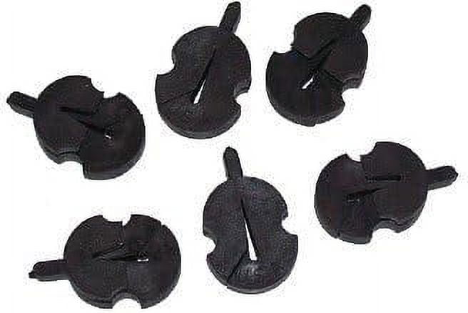 6 Tourte : Black Rubber Mute for All Violins, 14" and Smaller Viola for ...