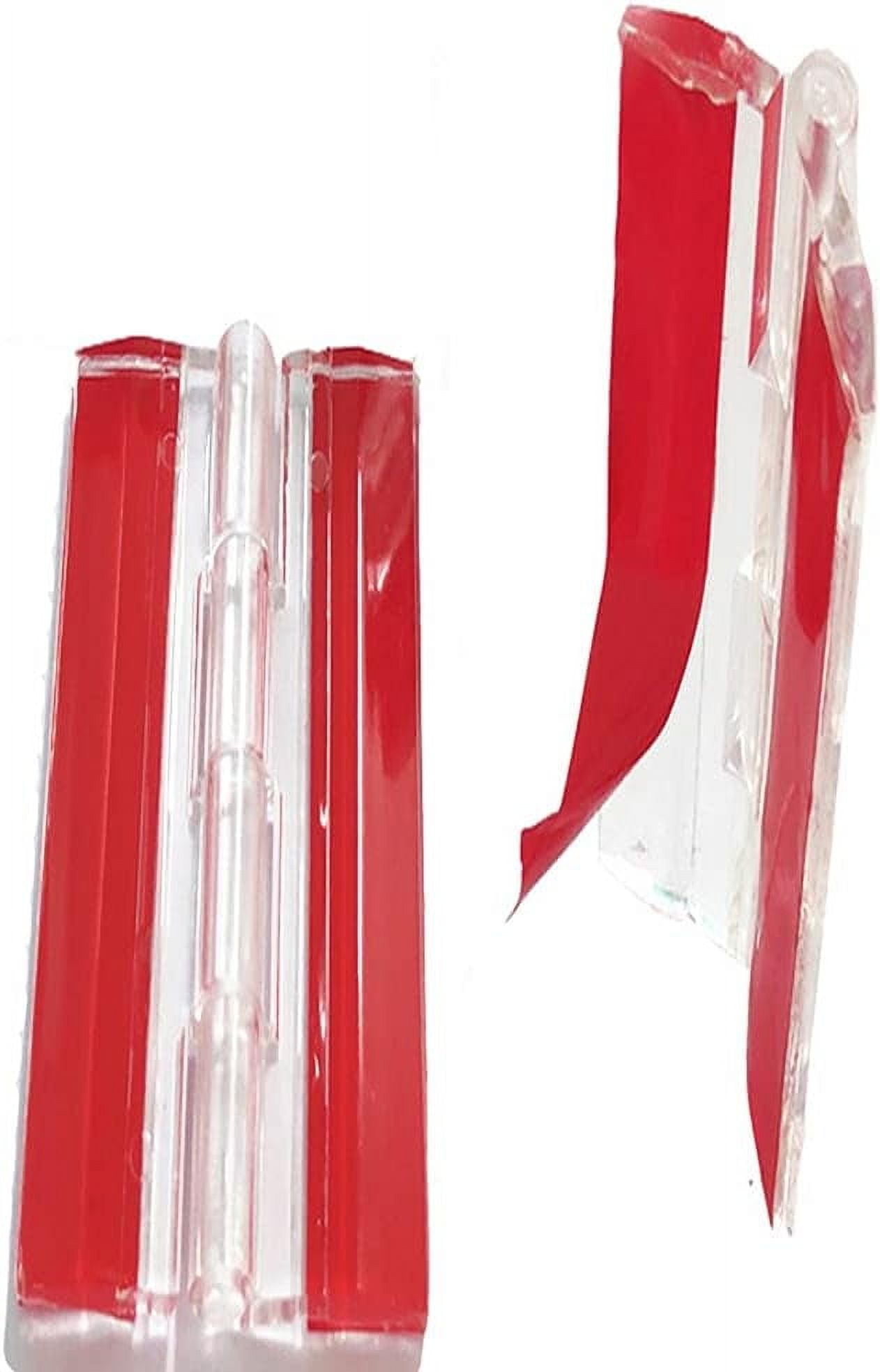6"Transparent Plastic Acrylic Continuous Piano Hinge（Self- Adhesive ...