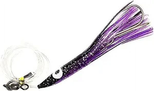 6" Tuna Clone Rigs - Purple Black - 6 pcs - Walmart.com