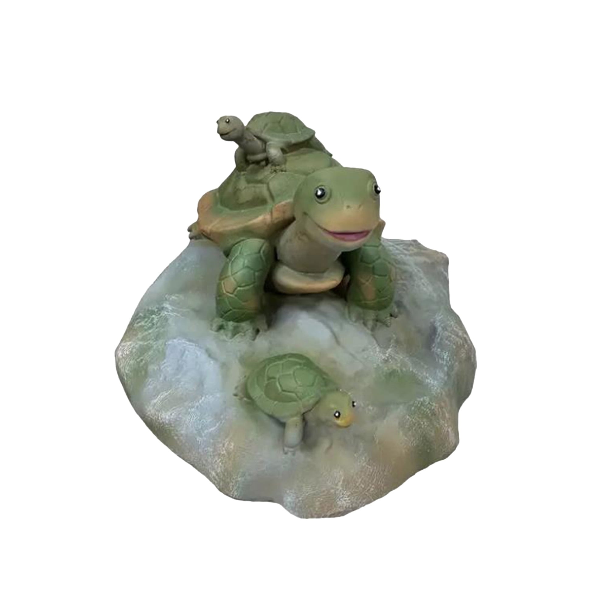 6'' Turtle Garden Statue Tortoise Figurine Resin Animals Decor ...