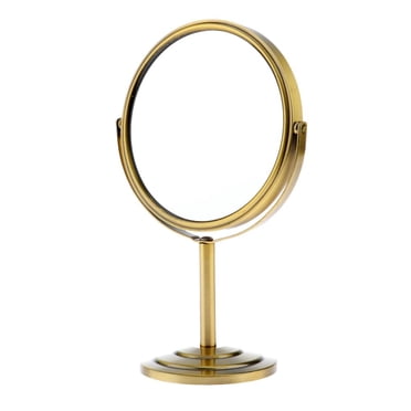 Jerdon 5 inch Diameter Table Top Mirror, 5X-1X Magnification, Chrome ...