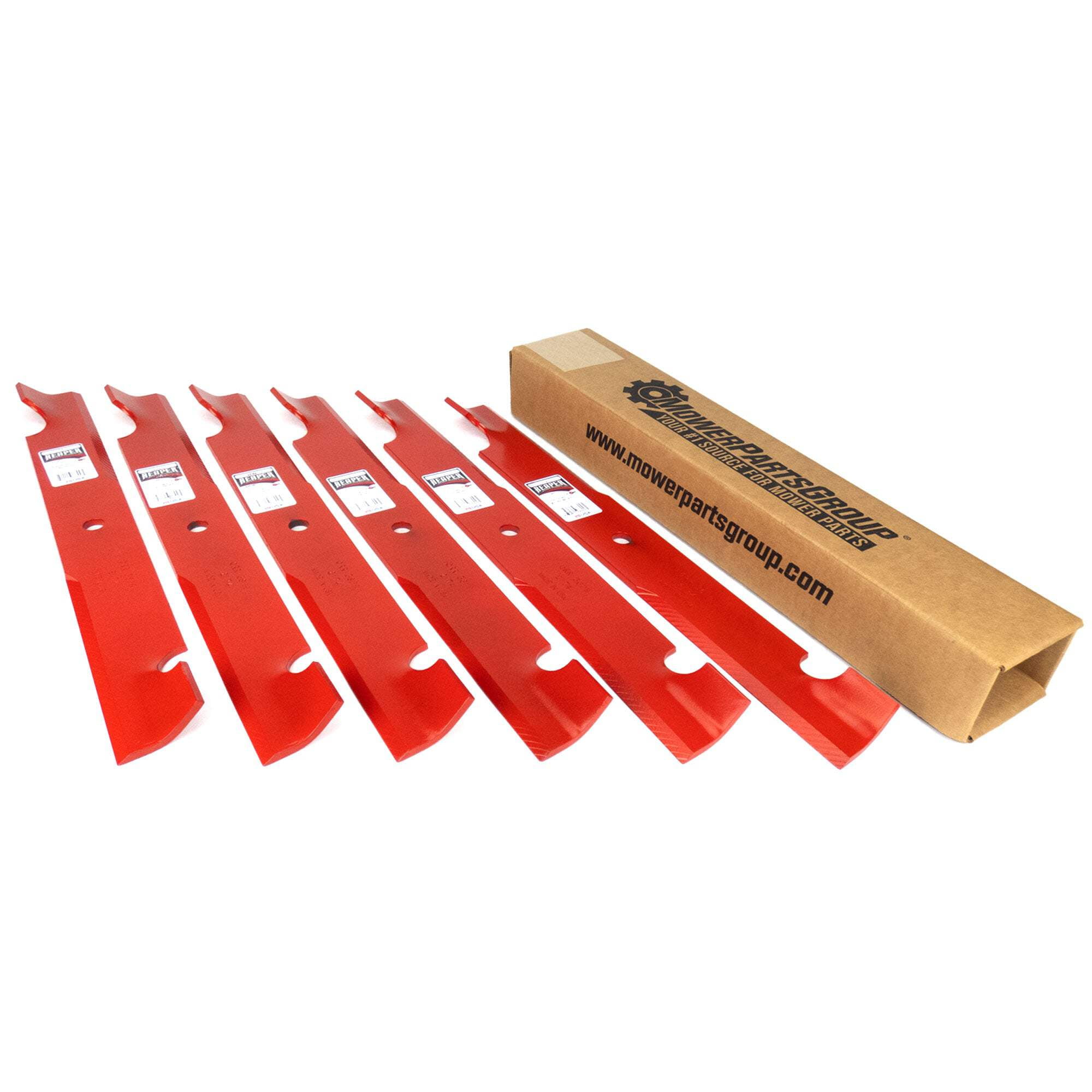 (6) USA Made Reaper Blades for Spartan RT SRT 61" 438-0002-00 - Walmart.com