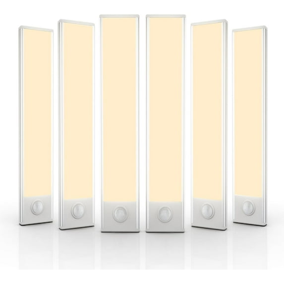 6 Under Cabinet Lights , 32 Motion Sensor Light Indoor Closet Lights ...