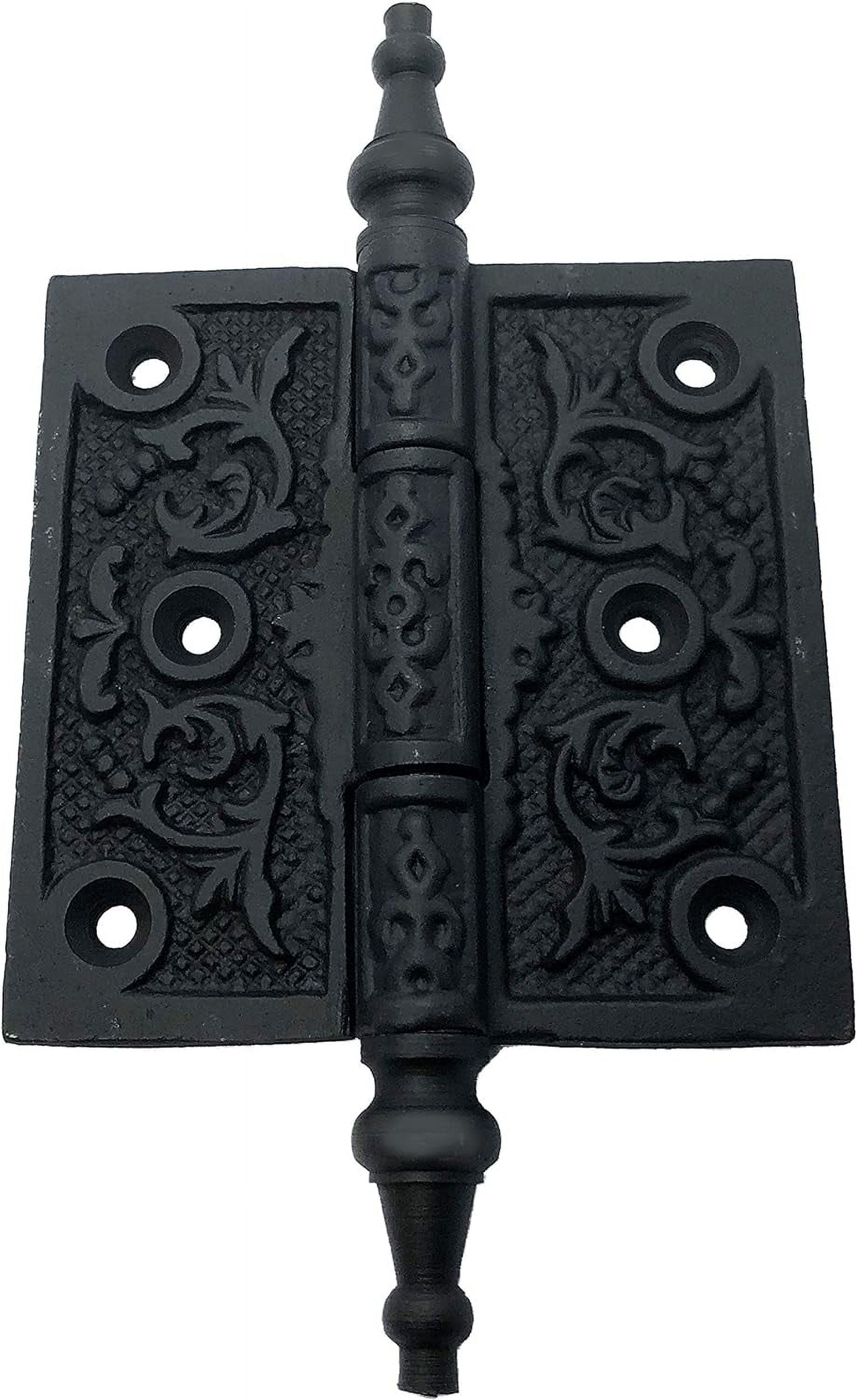 6” VICTORIAN ORNATE STEEPLE TIP Decorative Antique style hinges Cast ...