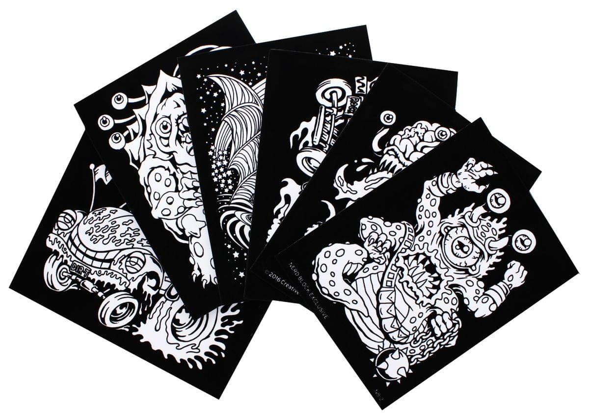 Toynk Toys 6 Velvet Coloring Sheets, Boy Themed - Walmart.com