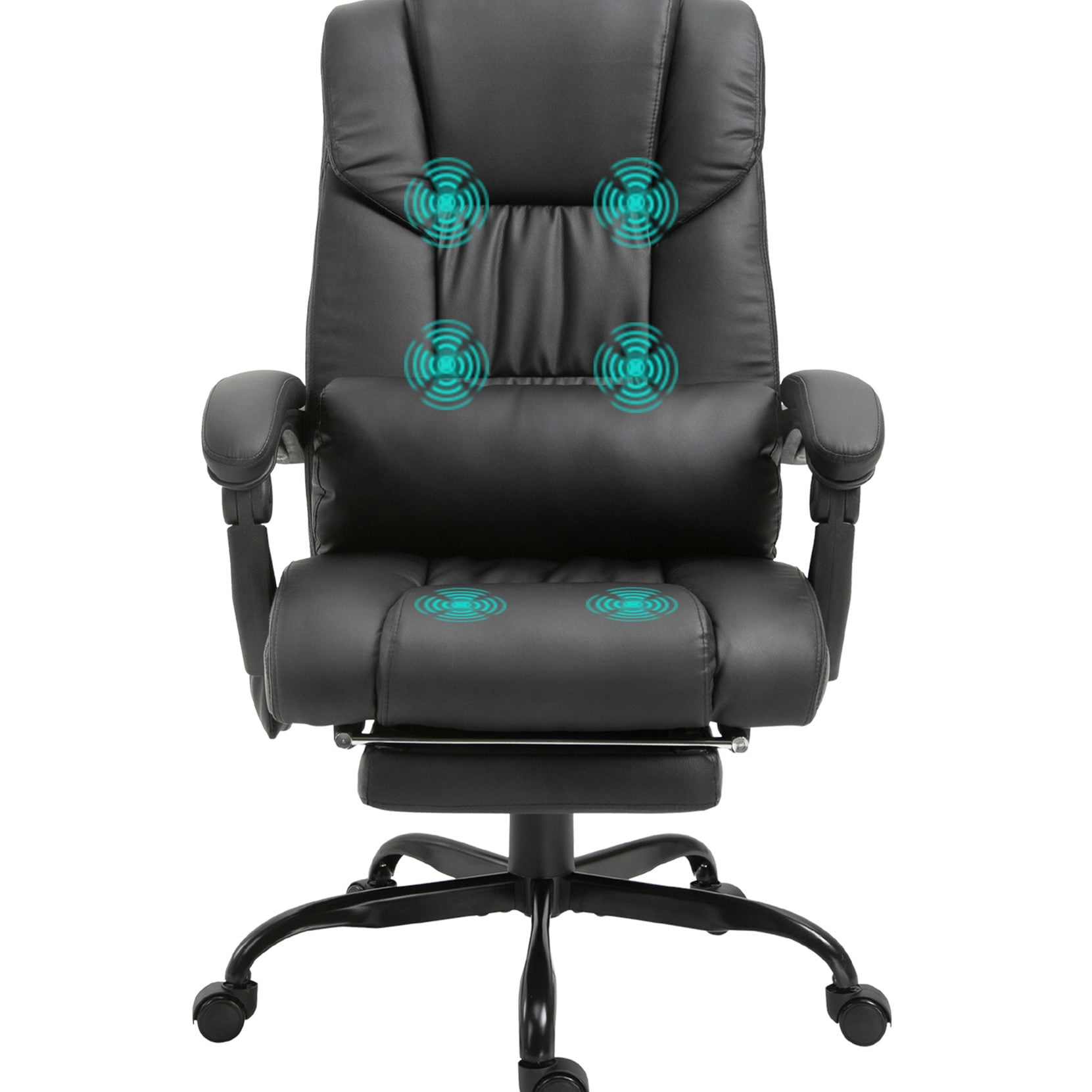 6 Vibration Points and Adjustable Features | Stretch Back and Relax ...
