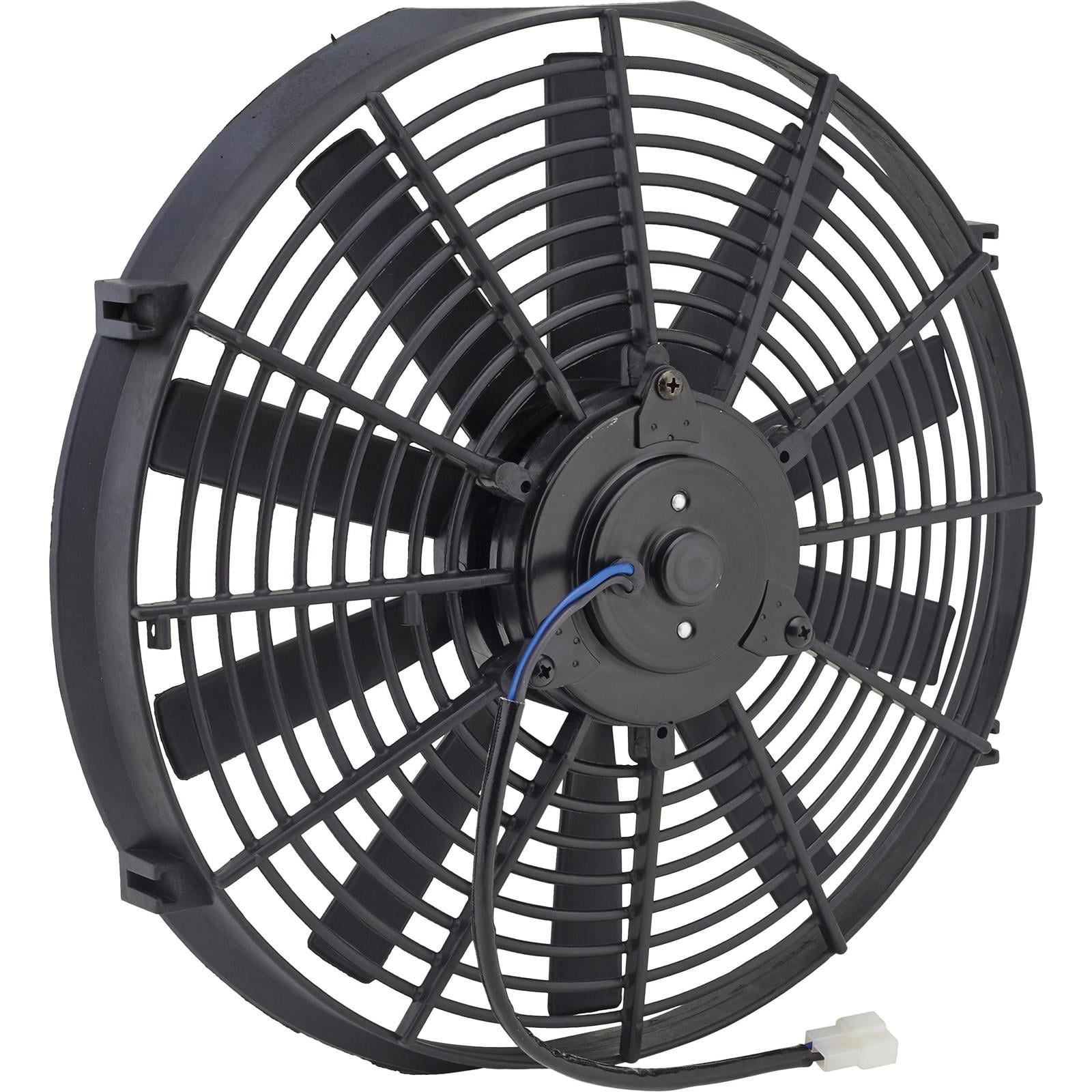 6 Volt Electric Radiator Cooling Fan, 16-Inch: Push/Pull-10 Blade ...