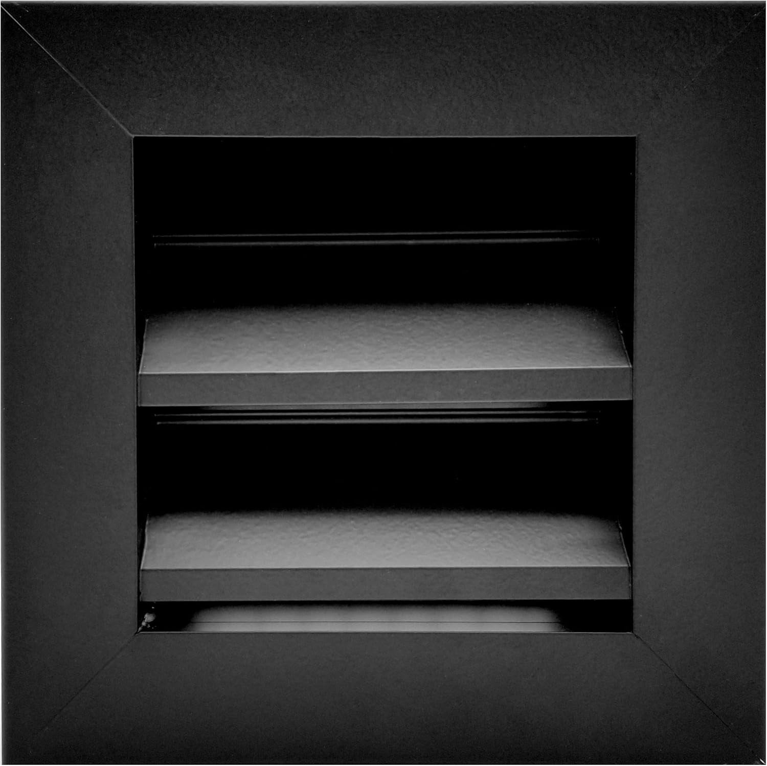 6"W X 6"H Aluminum Exterior Gable Louver Vent for Walls & Crawlspace ...