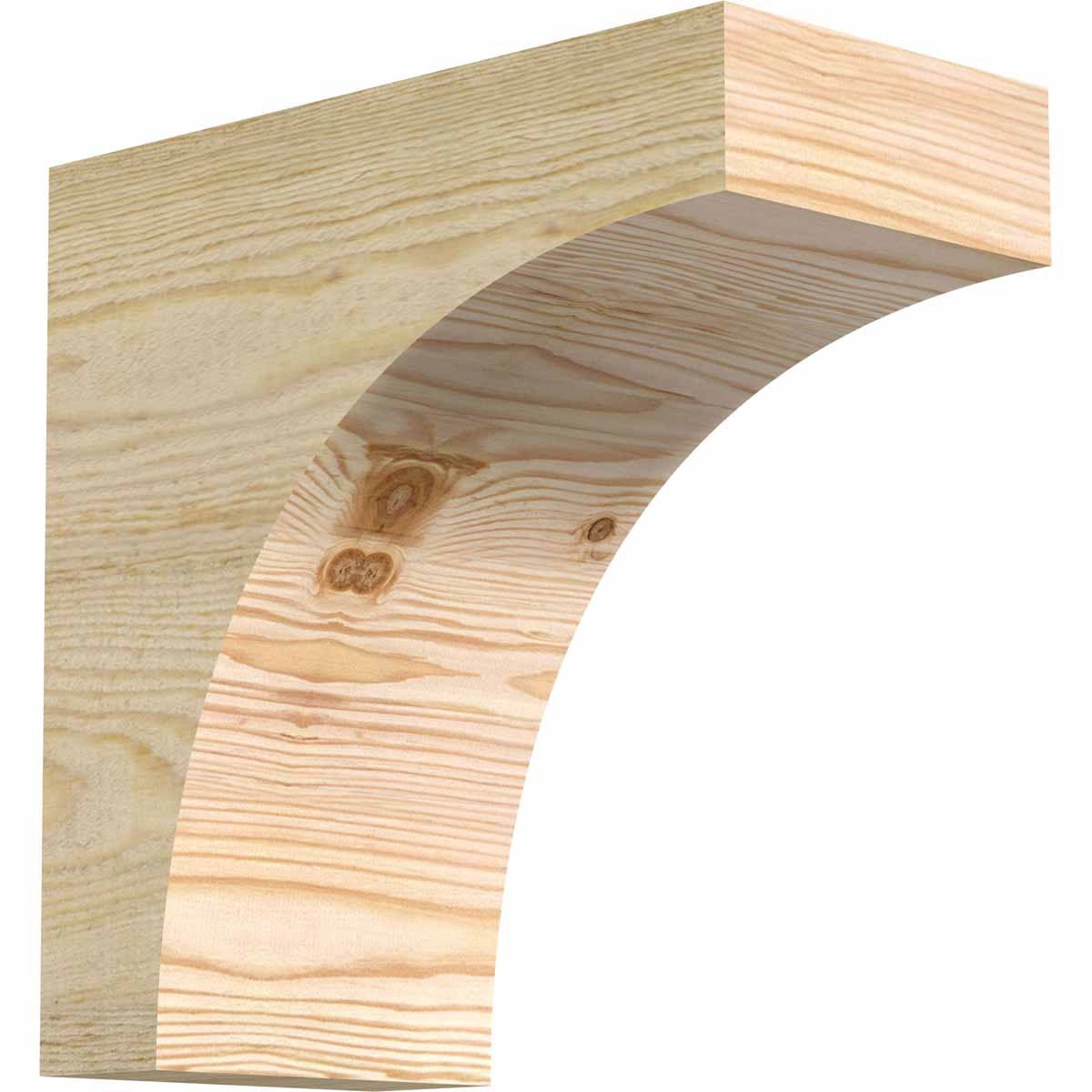 6"W x 12"H x 12"L Huntington Rough Sawn Rafter Tail, Douglas Fir ...