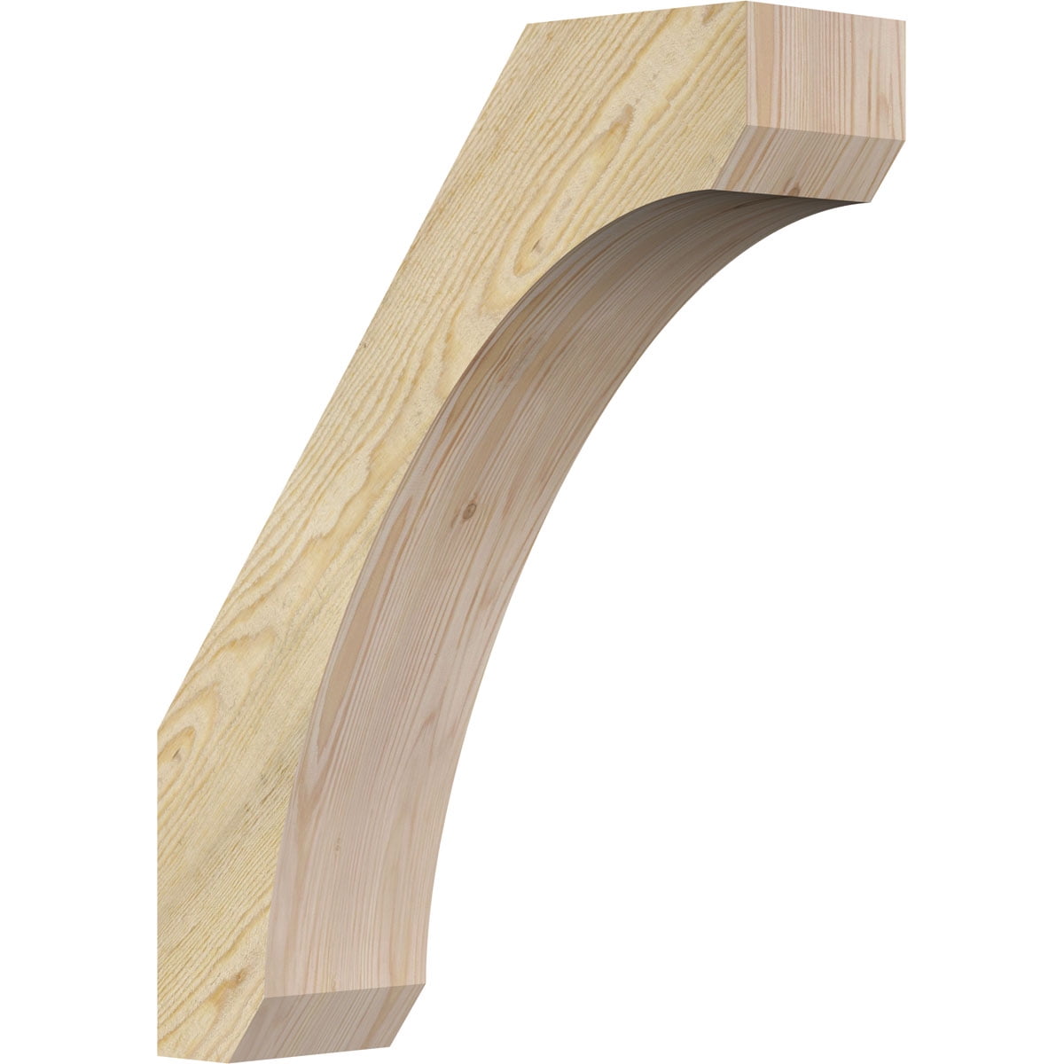 6"W x 20"D x 26"H Legacy Rough Sawn Knee Brace, Douglas Fir - Walmart ...