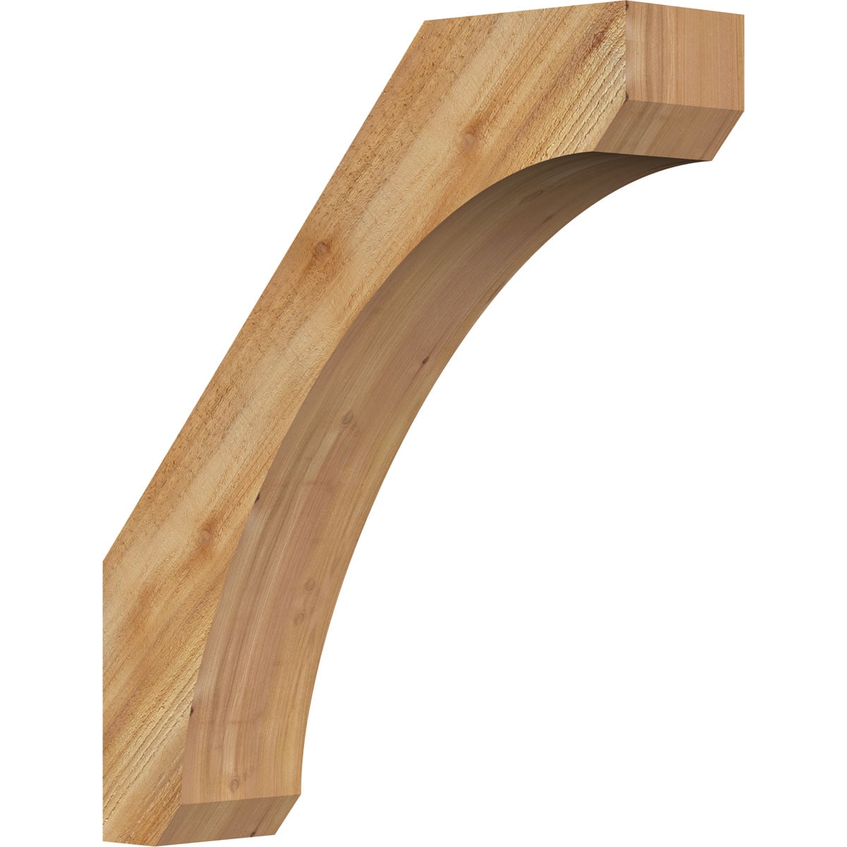 6"W x 24"D x 28"H Legacy Rough Sawn Knee Brace, Western Red Cedar ...