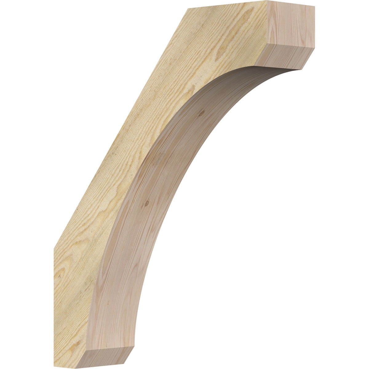 6"W x 24"D x 30"H Legacy Rough Sawn Knee Brace, Douglas Fir - Walmart.com