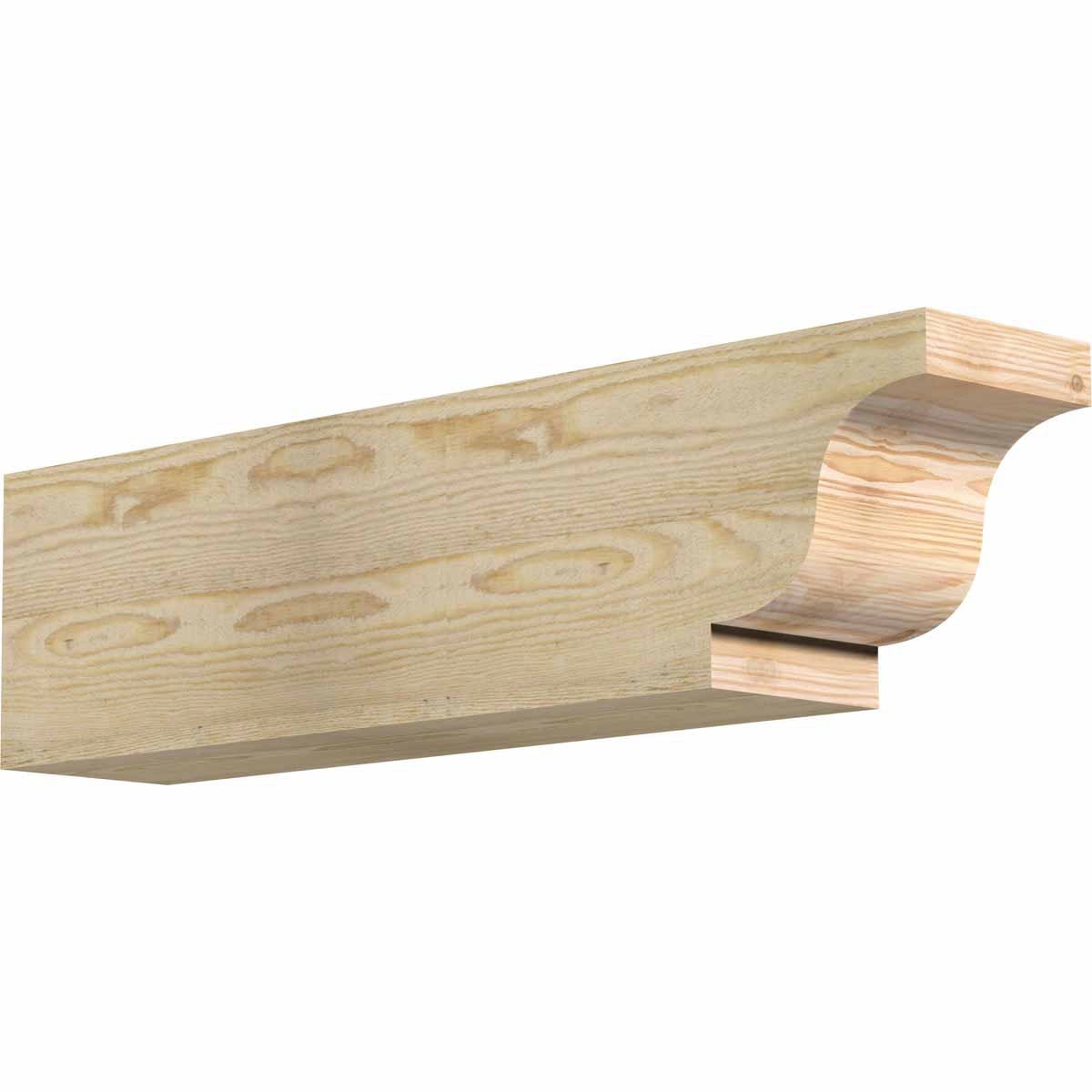6"W x 8"H x 32"L Newport Rough Sawn Rafter Tail, Douglas Fir - Walmart.com