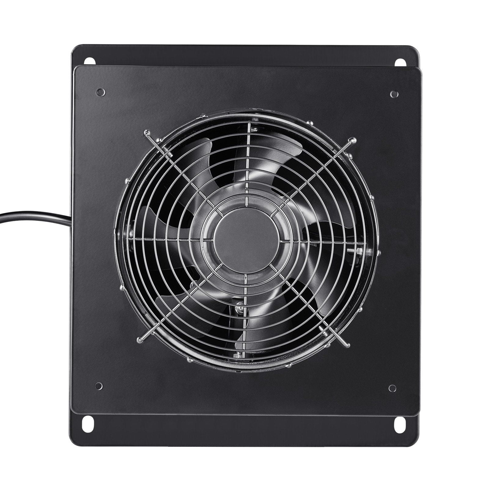 6" Wall Mounted Exhaust Fan,205 CFM Quiet Bathroom Ventilation Fan with ...