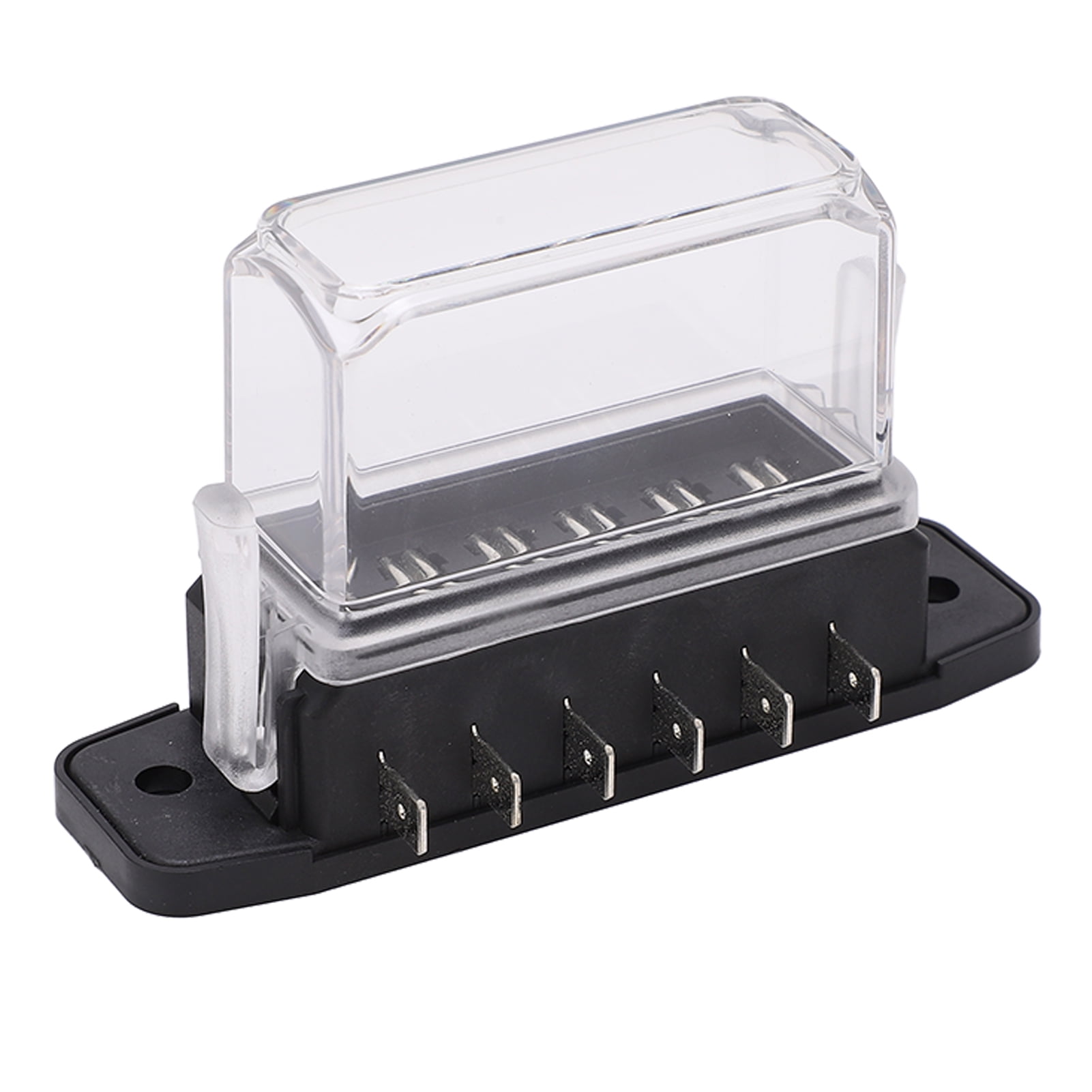 6 Way Fuse Block with Transparent Waterproof Cover 6 Way Fuse Box for ...