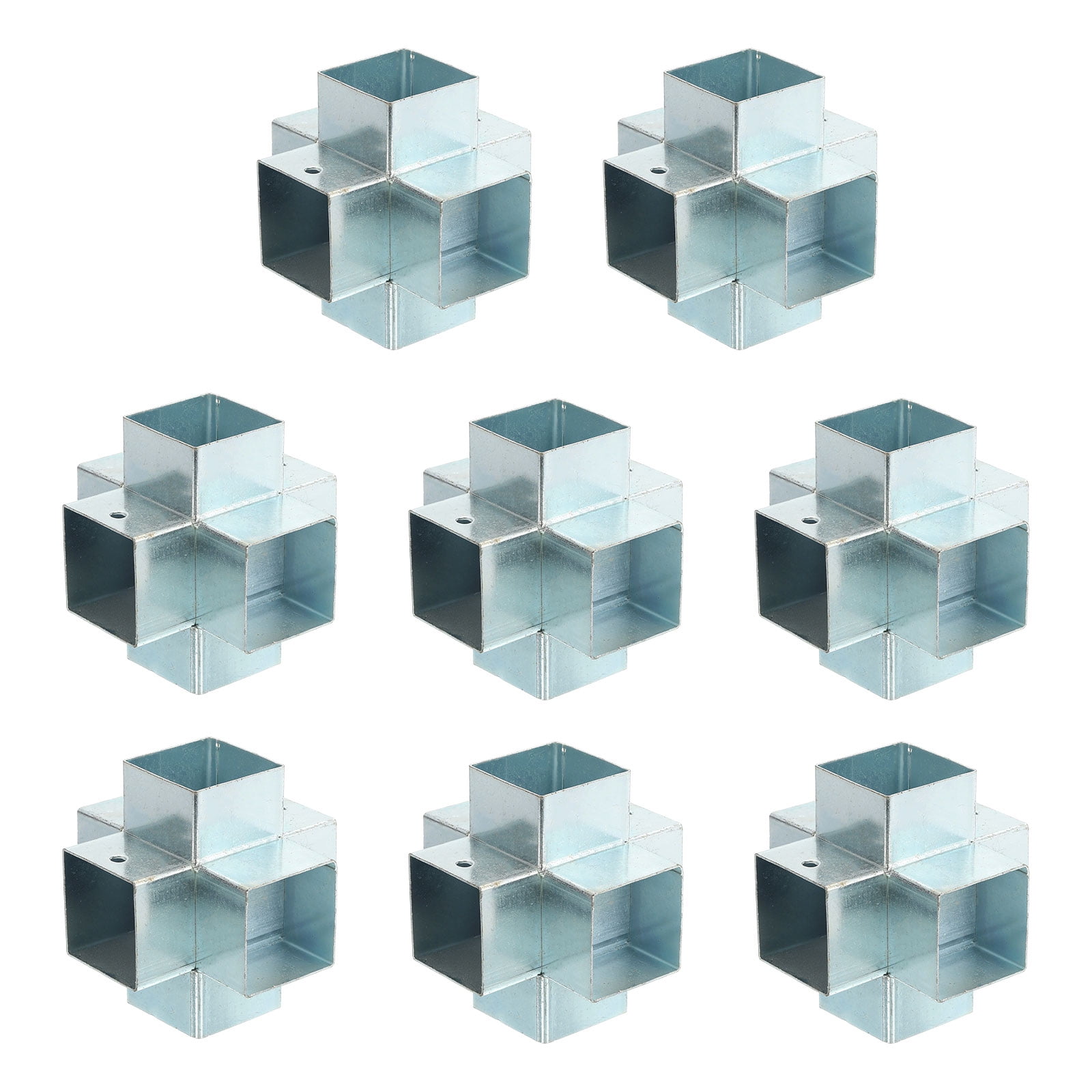 6-Way Gazebo Brackets Kit, Right Angle Corner Bracket Woodworking DIY ...