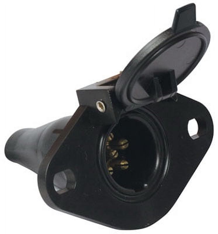 6 Way Round Replacement Vehicle End Connector For Towing Trailers Univ ...