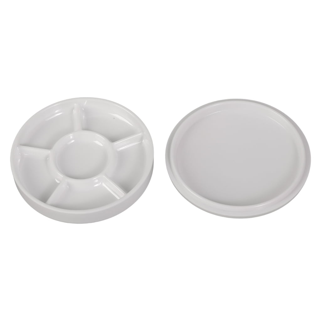 6 Wells Paint Palette Paint Mixing Tray with 6 Compartments Artist ...