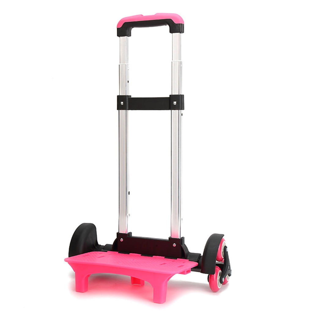 6 Wheels Backpack Trolley Foldable Trolley Cart with Telescopic Handle ...
