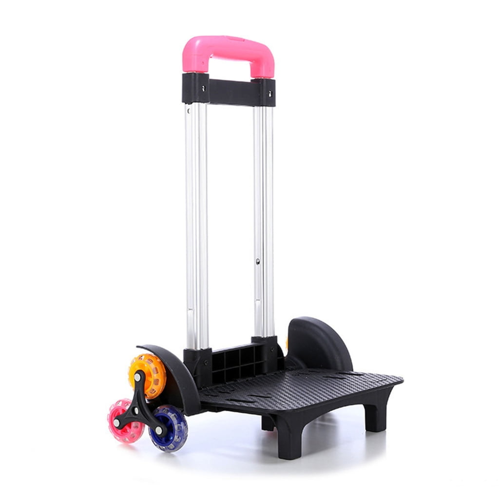 6 Wheels Backpack Trolley with Telescopic Handle Rolling Luggage Carts ...