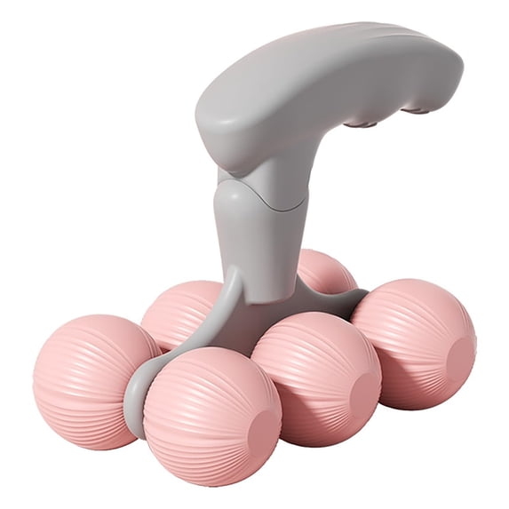 6 Wheels Manual Massage Roller, Myofascial Release Roller Stick Relieve ...
