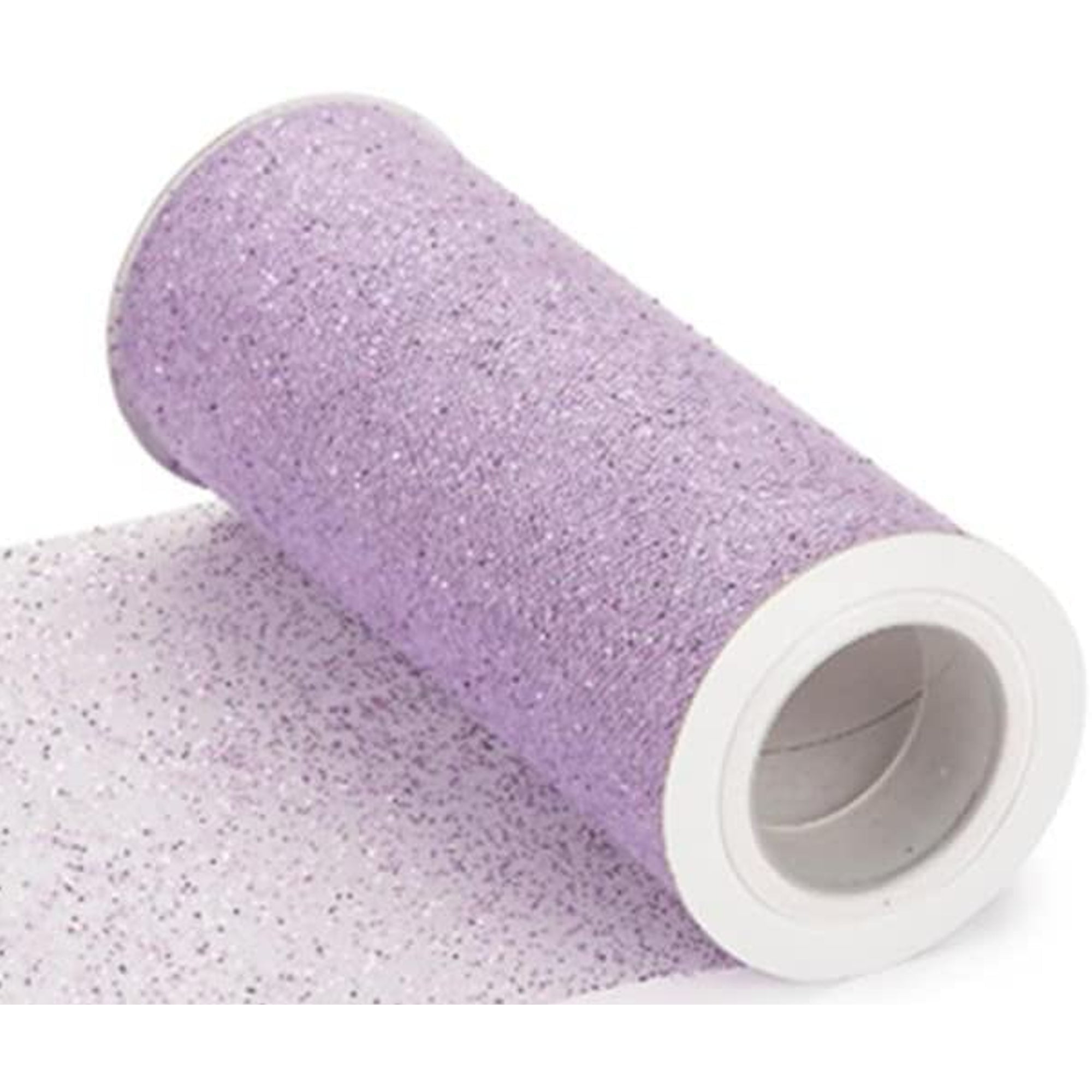 6" Wide Lavender Purple Glitter Tulle Fabric - 10 Yards - Walmart.com
