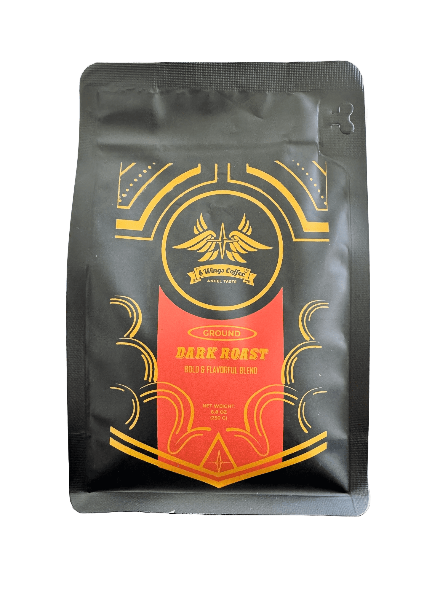 6 Wings Coffee | Dark Roast GROUND | 250 Grams | - Walmart.com
