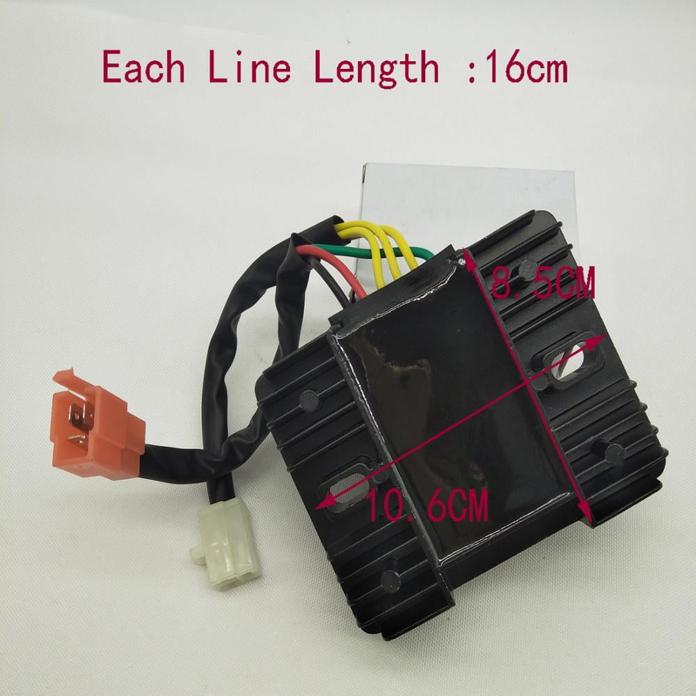 6 Wire Motorcycle Voltage Regulator Three Wheel Rectifier Tricycle ...