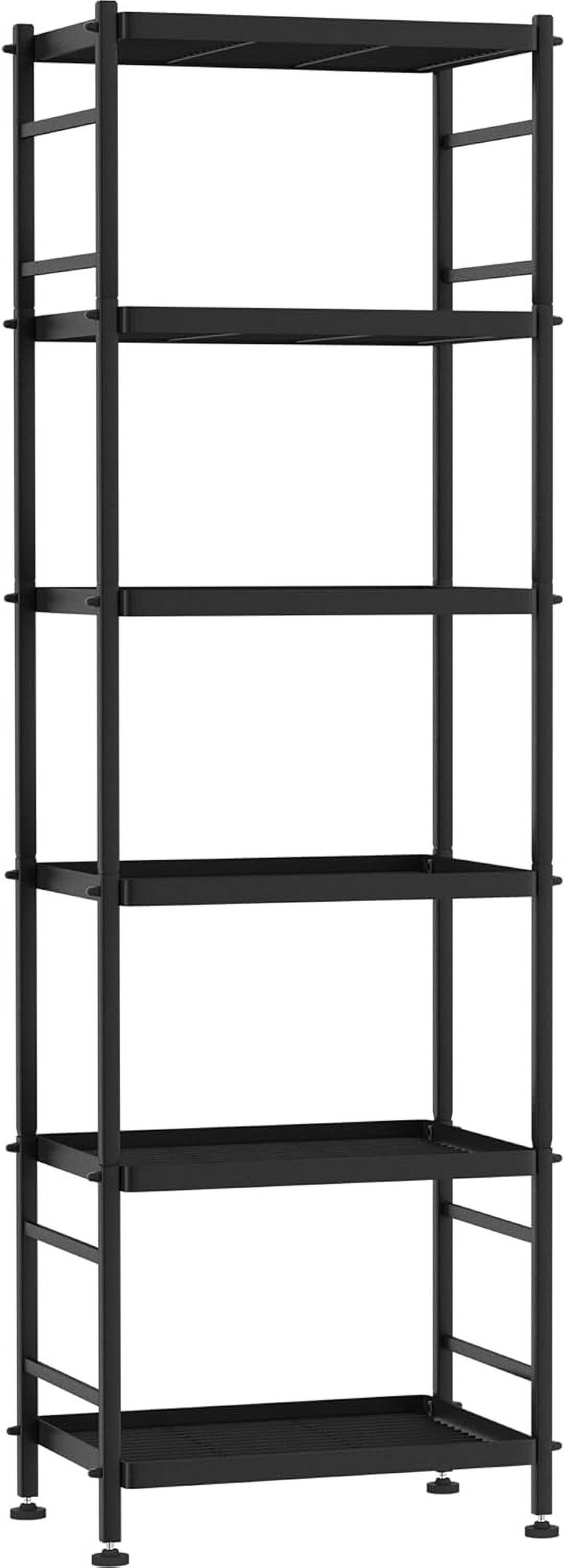 6-Wire Shelving Metal Storage Rack Shelves, Standing Storage Shelf ...
