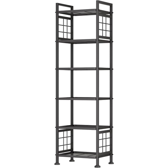6-Wire Standing Storage Shelf for Bathroom Organizers and Storage ...