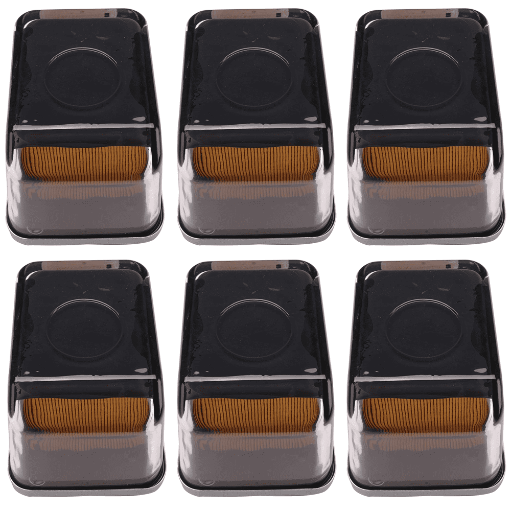 6 Wix Glass Box Fuel Filter For John Deere AR50041 New 4020 4320 4430 ...