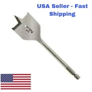 1-1/2 Inch Forstner Bit, BASYNOL Forstner Drill Bit for Wood by Round ...
