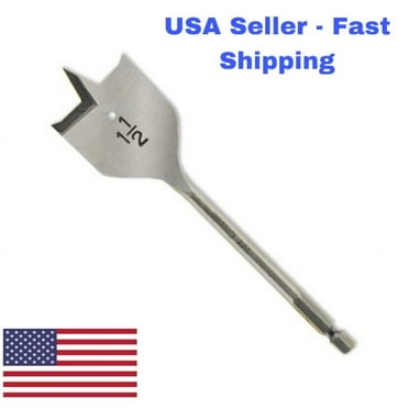 1-1/2 Inch Forstner Bit, BASYNOL Forstner Drill Bit for Wood by Round ...