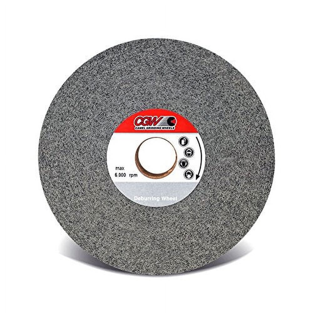 6" X 1" X 1" 9FS Fine Convolute Deburring Wheel Silicon Carbide ...