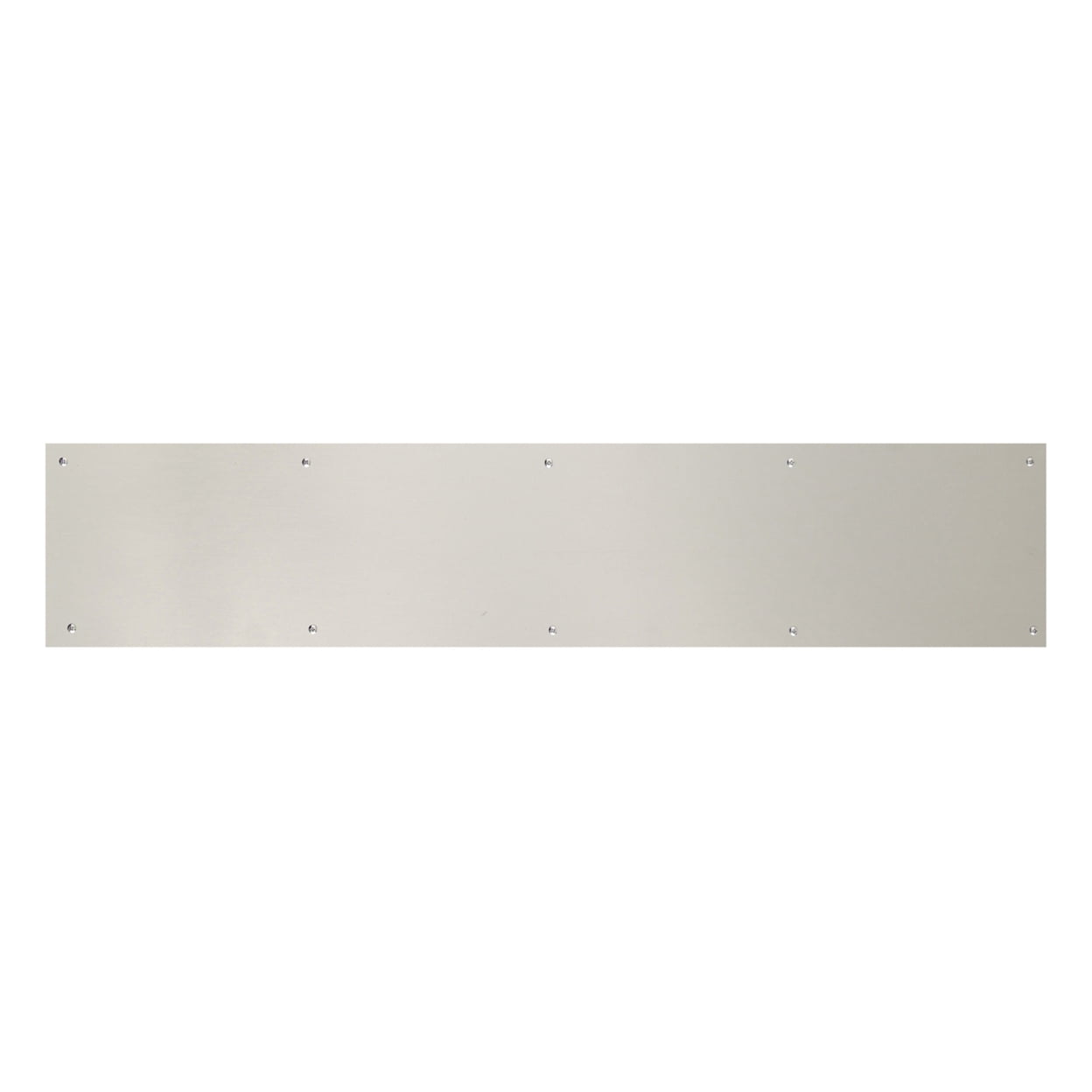 6" X 28" Kick Plate Satin Nickel-Aluminum Screw Mount - Walmart.com