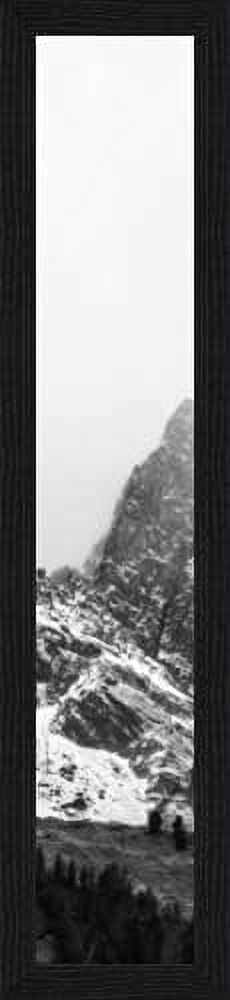 6" X 33" Black Grain Wood Frame (Derby) - Walmart.com