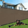 6' X 50' Fence Screen 180 GSM Heavy Duty Fence 90% Blockage Shade Net ...