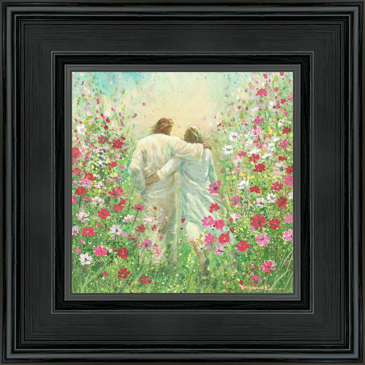 6 X 6 Divine Companion by Yongsung Kim With blackwood Frame - Walmart.com