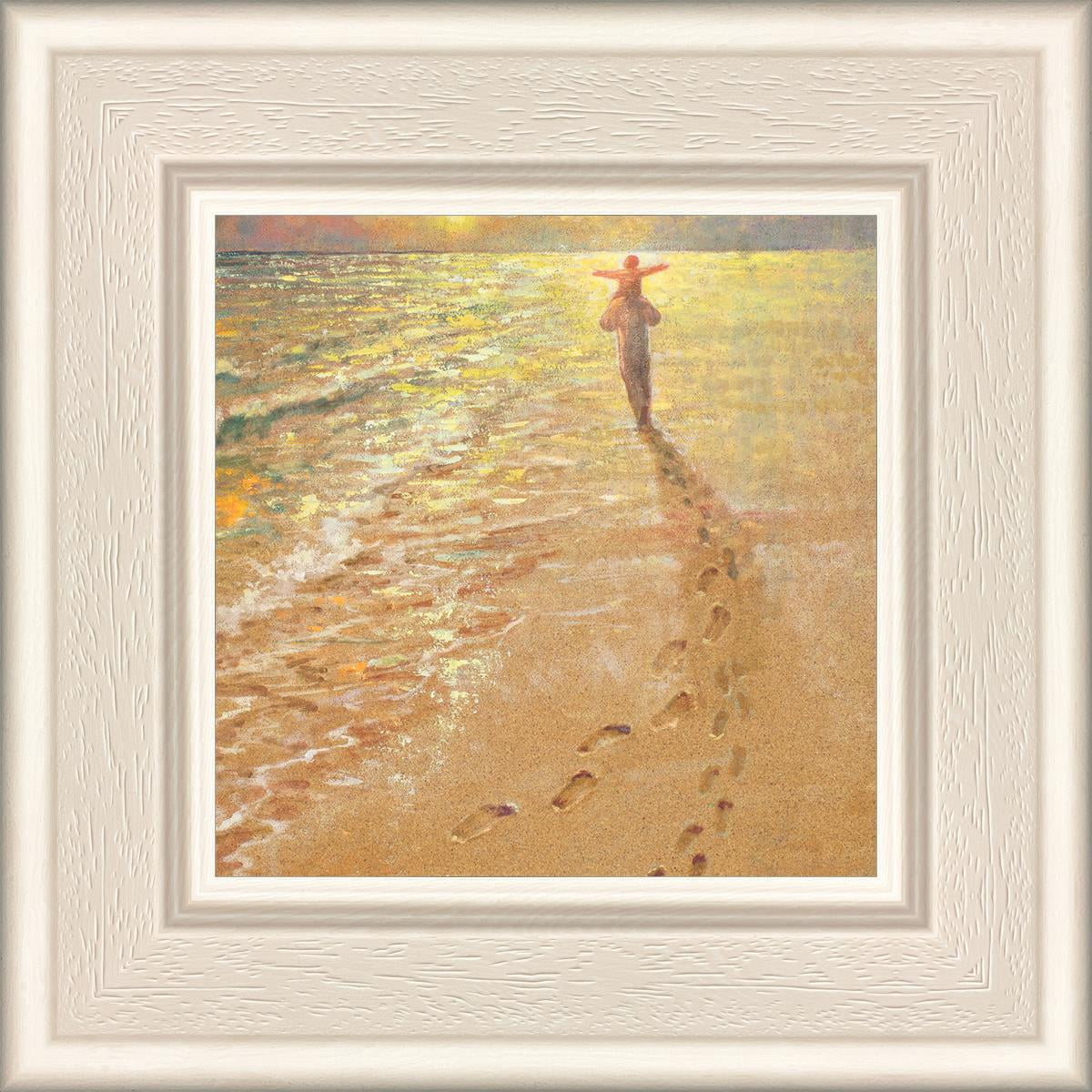 6 X 6 Footprints by Yongsung Kim With Whitewood Frame - Walmart.com