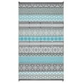 6 X 9 ft Plastic Blue Gray Black White Rectangular Beach Front Porches ...