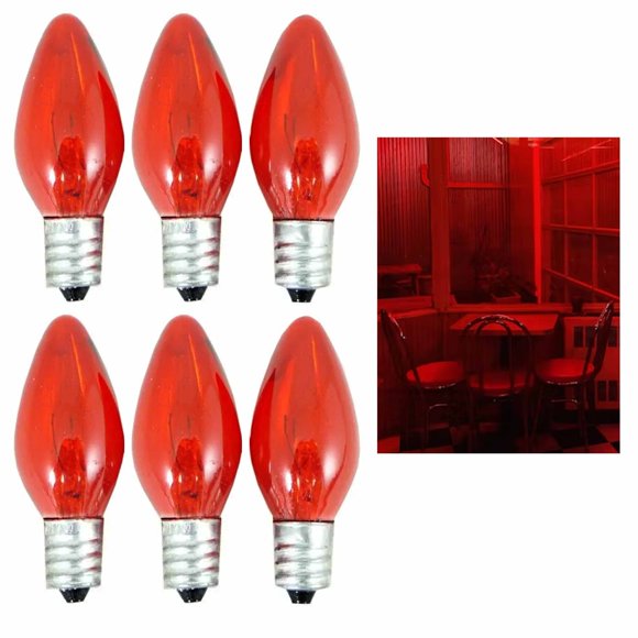 Red Light Bulbs in Colored Light Bulbs - Walmart.com