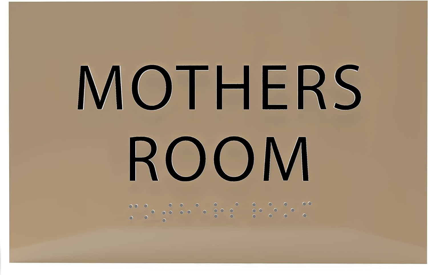 6" X4" Mothers Room Sign - Tactile Graphics Grade 2 Braille Text ...
