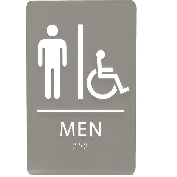 ADA CENTRAL SIGNS - 6"X9" Womens Accessible Restroom Sign - ADA ...