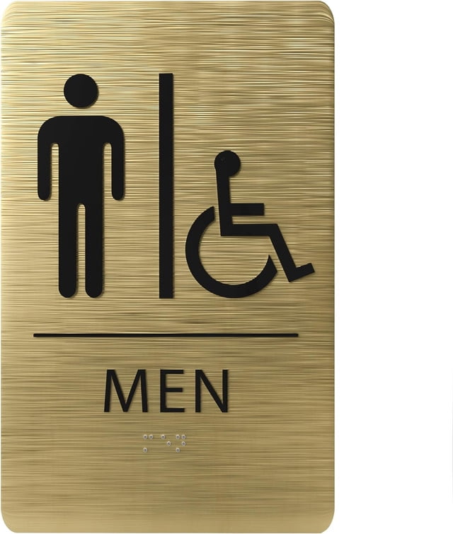 ADA CENTRAL SIGNS - 6"X9" Womens Accessible Restroom Sign - ADA ...