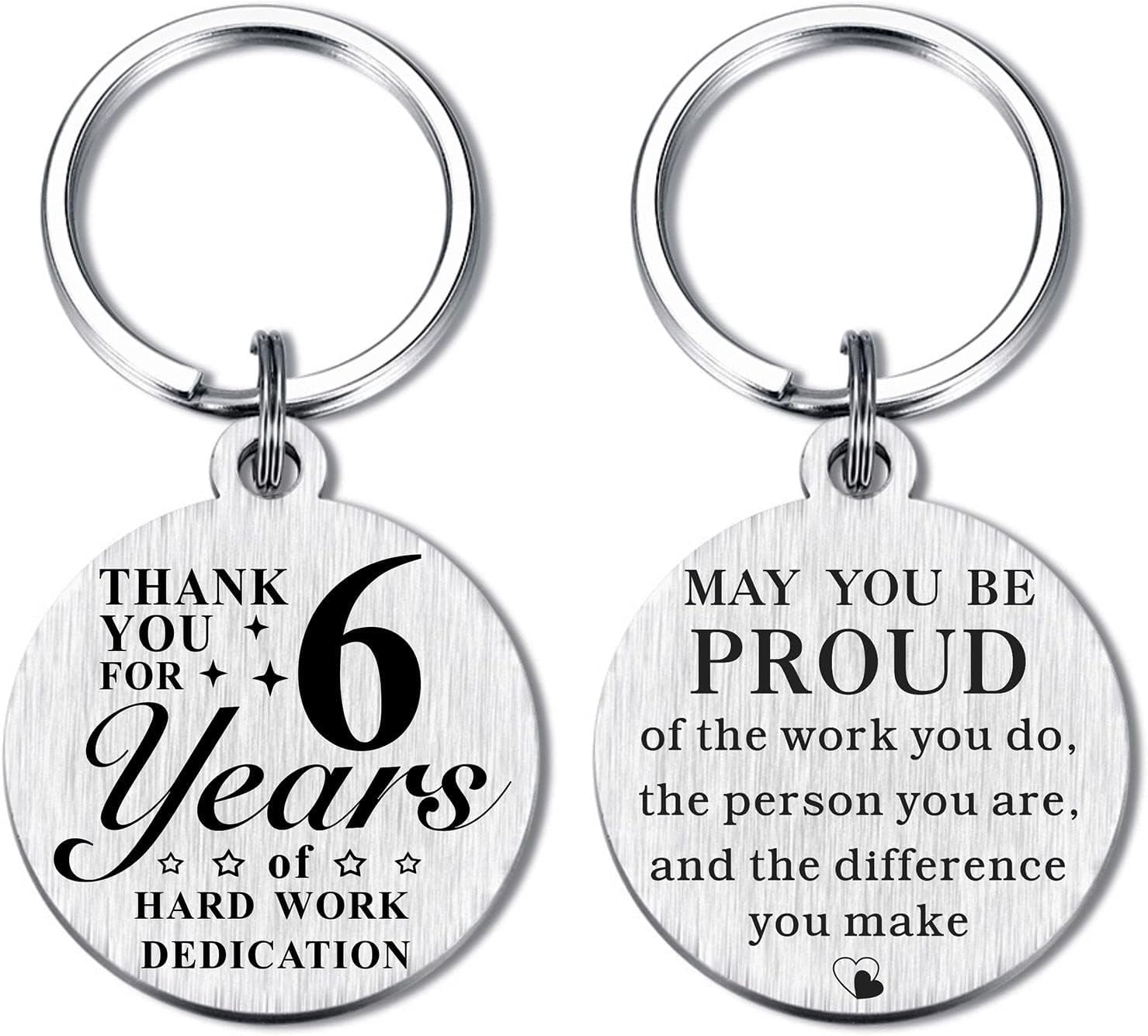 6 Year Work Anniversary Employee Gifts, 6th Work Anniversary ...
